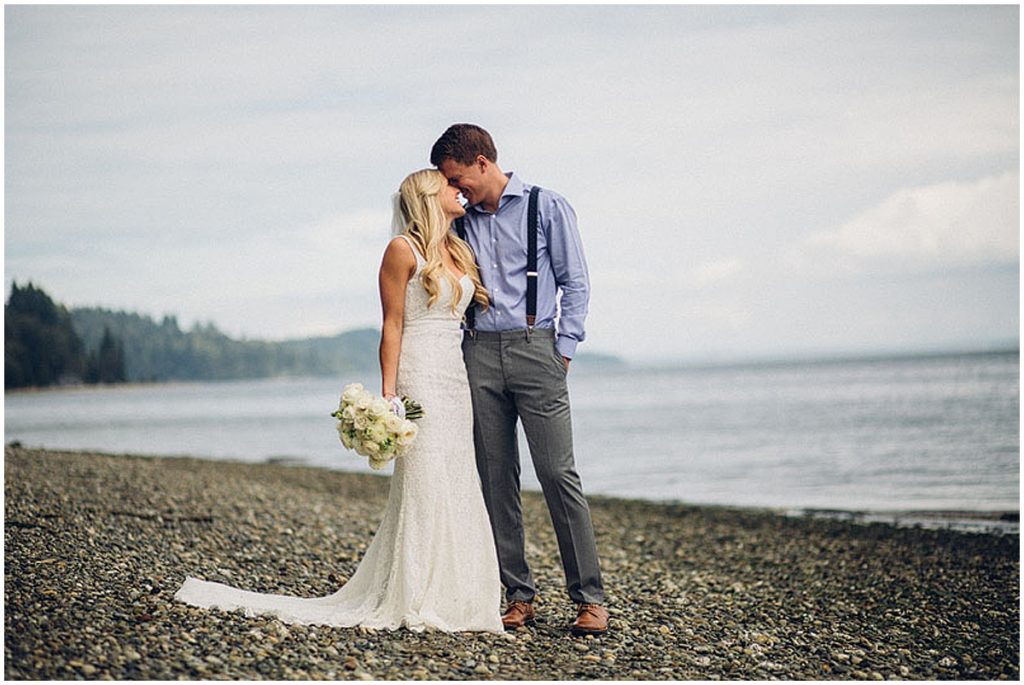Stunning Puget Sound waterfront wedding at the Edgewater House